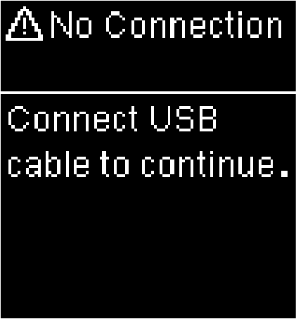 No Connection